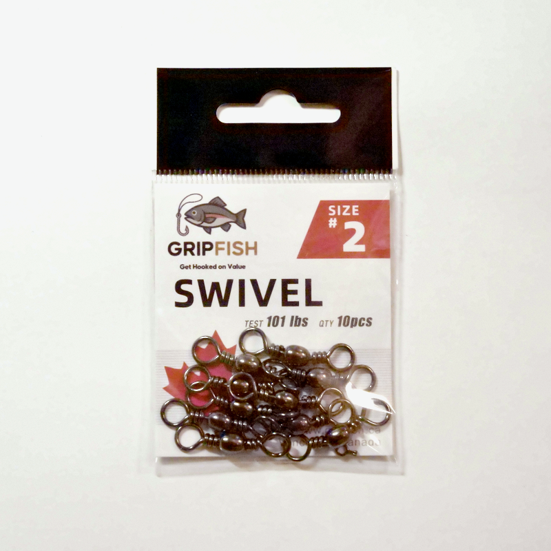 Barrel Swivel #2 (10) – GripFish