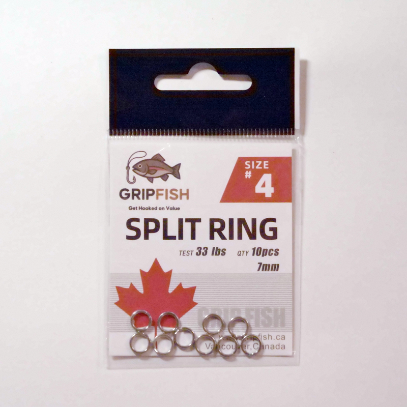 Split Ring #4(10) – GripFish